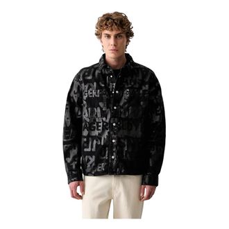 Karl Lagerfeld Denim Jacket - - Jackets - Herren - Schwarzk - 2XL