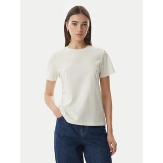 Calvin Klein Jeans T-Shirt SS 20s LV044G200G Creme Regular Fit