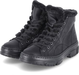 Rieker Damen Schnürstiefel Z7411-00 schwarz Gr. 40