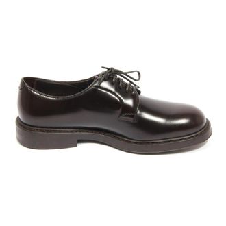 Doucal's Braune Lederschn&uuml;rschuhe - - Shoes - Herren - Braun - 43 1/2 EU