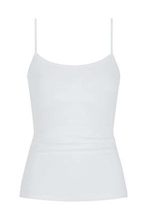 Mey Organic Débardeur à Fines Bretelles - Blanc 25815 40 FR / 38 EU
