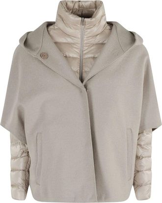 Herno Femme, Vestes, Gris, Taille: 38 FR Down Coat