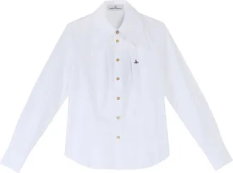 Vivienne Westwood Femme, Blouses et Chemises, Blanc, Taille: 38 FR Violin Shirt