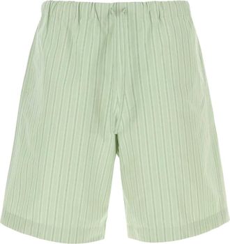 Dries Van Noten Homme, Shorts, Vert, Taille: M Bermuda opini Piperi brod&eacute;