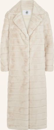 Americandreams Americandreams Faux Fur Coat Long Bailey beige