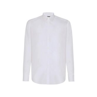 Dolce & Gabbana Stretch-poplin Gold-fit Shirt