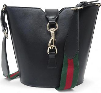 Gucci Crossbody Bags - NEUE GUCCI MINI BUCKET HANDTASCHE 782908 AUS SCHWA - Gr. unisize - in Schwarz - f&uuml;r Damen