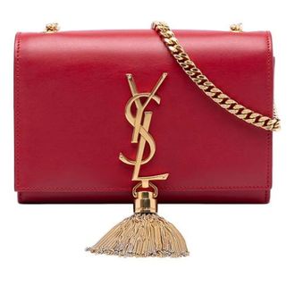 Saint Laurent Sac bandouli&egrave;re Kate Pre-owned - Femme - Pre-owned - Rouge - Taille: ONE Size