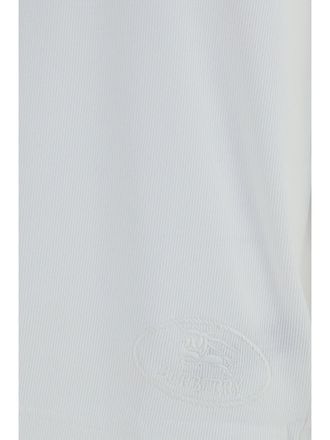 Burberry Check T-shirt - White