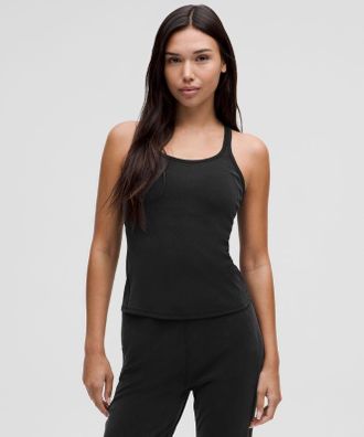 lululemon Tanktop aus flie&szlig;endem Softstreme f&uuml;r Frauen - Gr&ouml;&szlig;e XL in Black