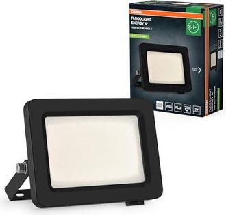 Osram Projecteur LED avec classe defficacité énergétique A, boîtier en aluminium noir, 5 W, 870 lm, pour applications extérieures, design compact, léger, in