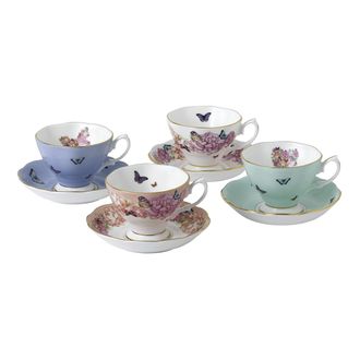 Royal Albert 1056231 Teetasse und Untertasse, Knochenporzellan, [Mehrfach]
