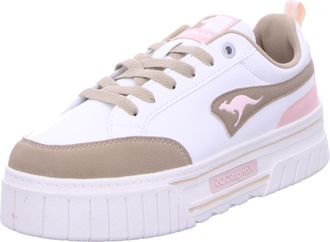 Kangaroos Damen KangaLift Apex Sneaker, White/beige, 40 EU