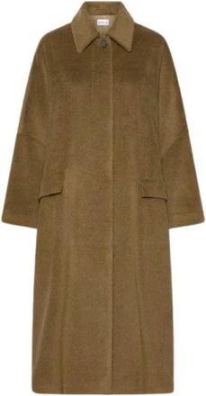 Marella Manteau droit - Femme - Manteaux - Brun - Taille: 36 FR