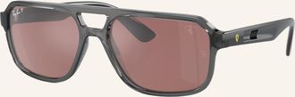 Ray-Ban Sonnenbrille rb4414m grau