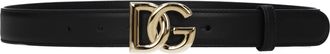 Dolce & Gabbana Dolce&Gabbana Femmes Ceinture Cuir Noir/Or