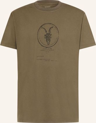 AllSaints Allsaints T-Shirt Tier Hale gruen