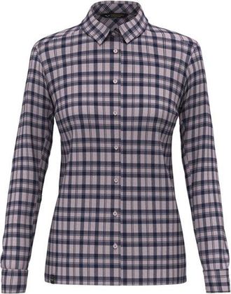 Salewa Fanes Flannel 5PL W L/S - Langarm Bluse - Damen