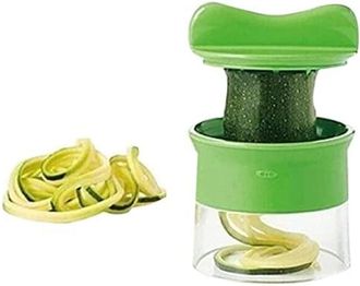 Head & Shoulders HHS Gemüse Obst Spirale, Schäler und Reibe-Schneider, Gemüse, Küchenutensilien, in Form von Spiralen für gesunde Gerichte und kreative, professionelle