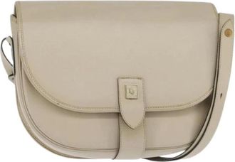 Dior Sac Bandouli&egrave;re Vintage en Cuir Pre-owned - Femme - Pre-owned - Beige - Taille: ONE Size