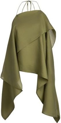 Marques Almeida Top voil&eacute; sans manches &agrave; nouer