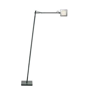 FLOS Kelvin LED F C/Base EU/US/GB ANT, Aluminium, grau, 67,5x16,5x110cm