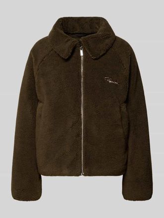 Pegador Jacke aus Teddyfell mit Label-Stitching Modell LAJA
