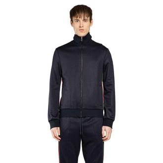 Gucci Technical Jersey Track Jacket with Web