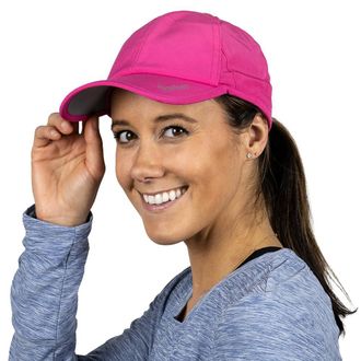 TrailHeads Laufkappe Mit UV-Schutz | Damen Cap Schirmm&uuml;tze - Helles Rosa, Einheitsgr&ouml;&szlig;e