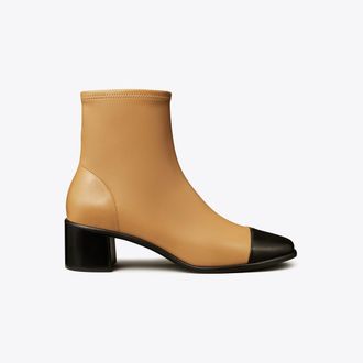 Tory Burch Stiefelette mit Zehenkappe und Absatz
