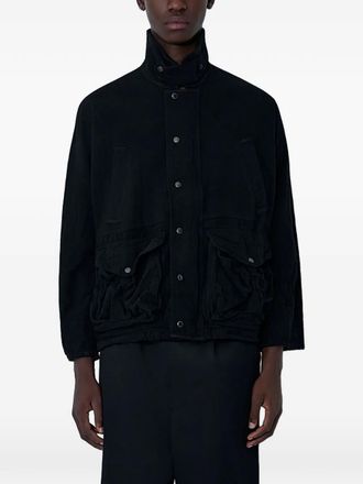Junya Watanabe Filson stand-up collar jacket - Schwarz