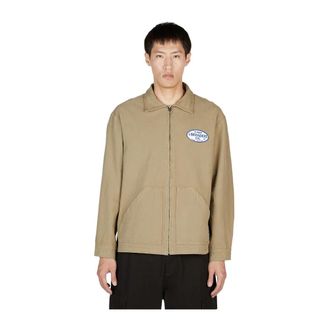 Liberaiders Klassische Baumwoll-Canvas-Arbeitsjacke - - Jackets - Herren - Beige - S