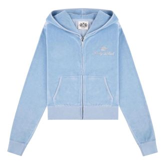 Juicy Couture Damen, Sweatshirts & Hoodies, Blau, MGr&ouml;&szlig;e