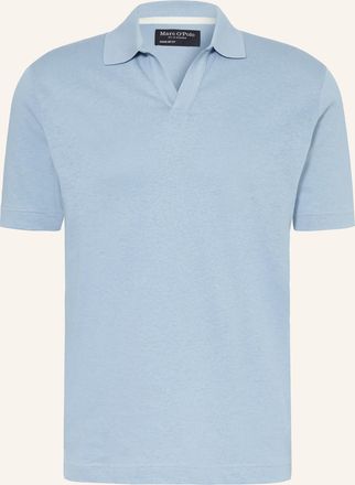 Marc O'Polo Marc Opolo Jersey-Poloshirt Regular Fit blau
