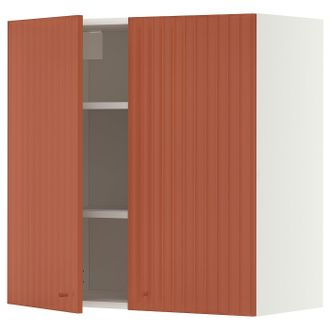 IKEA METOD Wandschrank mit B&ouml;den und 2 T&uuml;ren