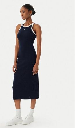 Tommy Hilfiger Kleid f&uuml;r den Alltag WW0WW48740 Dunkelblau Slim Fit