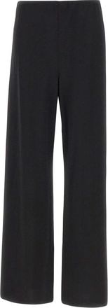 Vince Femme, Pantalons, Noir, Taille: 44 FR Pantalon large taille haute