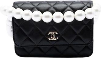 Chanel Sac bandouli&egrave;re mini Pre-owned - Femme - Pre-owned - Noir - Taille: ONE Size
