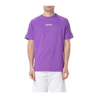 Disclaimer Herren Rundhals T-Shirt- Baumwolle - - Tops - Herren - Lila - S