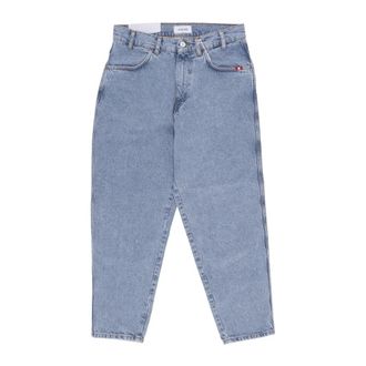 Amish Loose-fit Jeans - - Jeans - Herren - Blau - W36