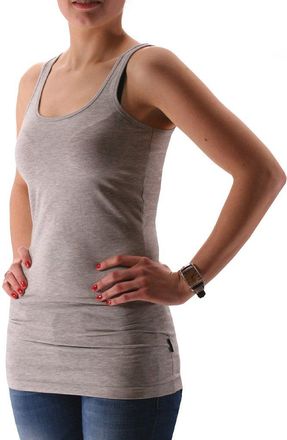 Only Damen T-Shirt 15060061, Gr. 38, Grau (LIGHT GREY Melange)