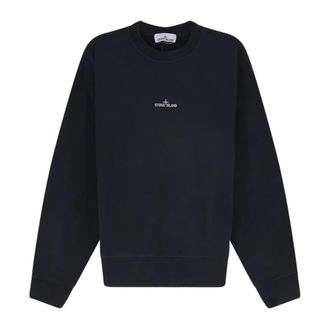 Stone Island Crewneck Sweatshirt - - Sweatshirts & Hoodies - Herren - Schwarzk - XL