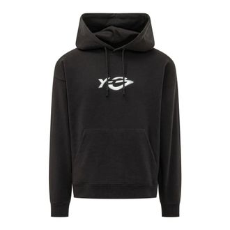 Yohji Yamamoto Herren, Sweatshirts & Hoodies, Schwarzk, SGr&ouml;&szlig;e