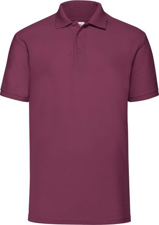 Fruit Of The Loom Polo-Shirt * 65/35 Polo M L XL XXL 3XL 4XL 5XL auch Farbsets Farbe Burgund Gr&ouml;&szlig;e XL