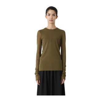 Meimeij Langarmshirt - - Tops - Damen - Gr&uuml;n - M