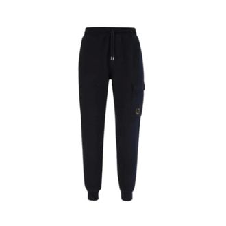 Stone Island Pantalons de surv&ecirc;tement en molleton de coton - Homme - Pantalons - Noir - Taille: XL