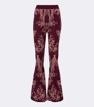 Etro Hose aus Jacquard-Strick