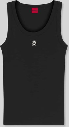 HUGO BOSS Slim Fit Top aus Baumwoll-Mix Modell DATAMIA
