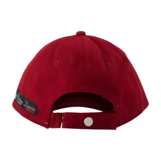 Lanvin AM-HAWCA1-C2ET-P26-381 Baseball Cap - Red