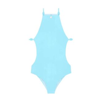 Courr&egrave;ges Damen, Bademode, Blau, SGr&ouml;&szlig;e